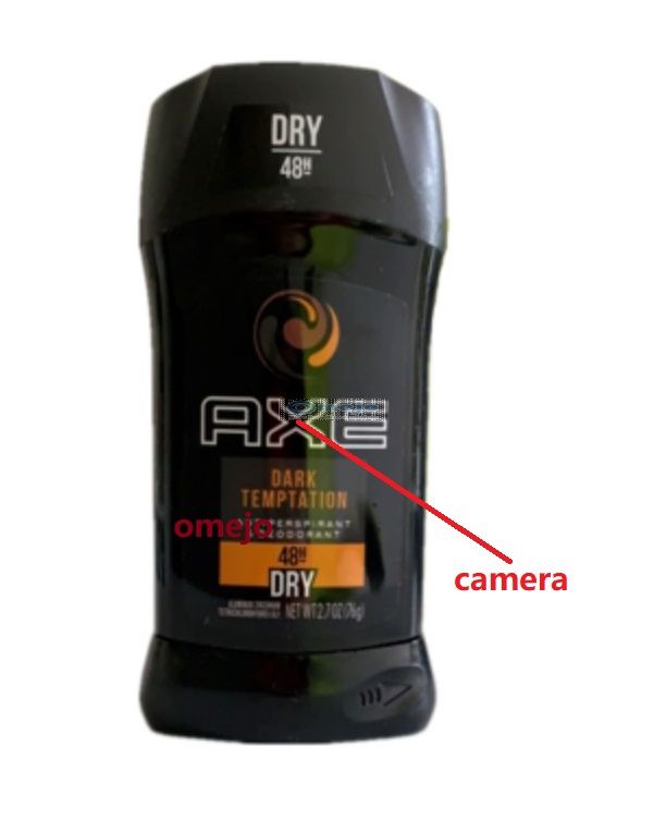 Wifi Spy Camera Axe Men Deodorant Stick Bathroom Hiden Camera - Spy ...
