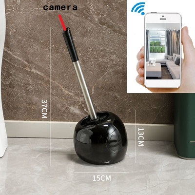 WiFi Toilet Brush Hidden Camera 128GB - Spy Camera Bathroom Hidden Camera